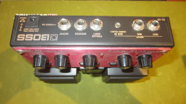 ~2010 BOSS RC-20 Loop Station Red – Rivington Guitars