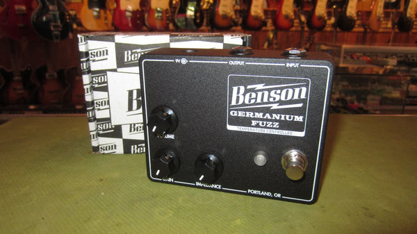Benson Amps Germanium Fuzz Black – Rivington Guitars